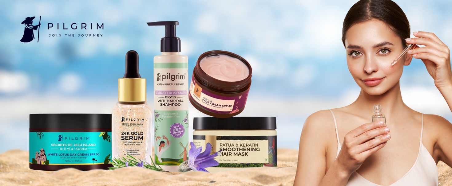 Buy Pilgrim Products | Skin | Hair | Makeup | Fragrance in Oman