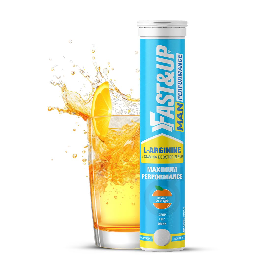Buy Fast & up Man Performance - Enhanced Performance- Orange Online