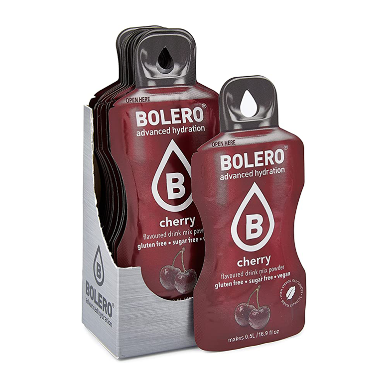 Buy Bolero Advanced Hydration, Cherry Flavour, 3g/pc, Pack Of 12 Online