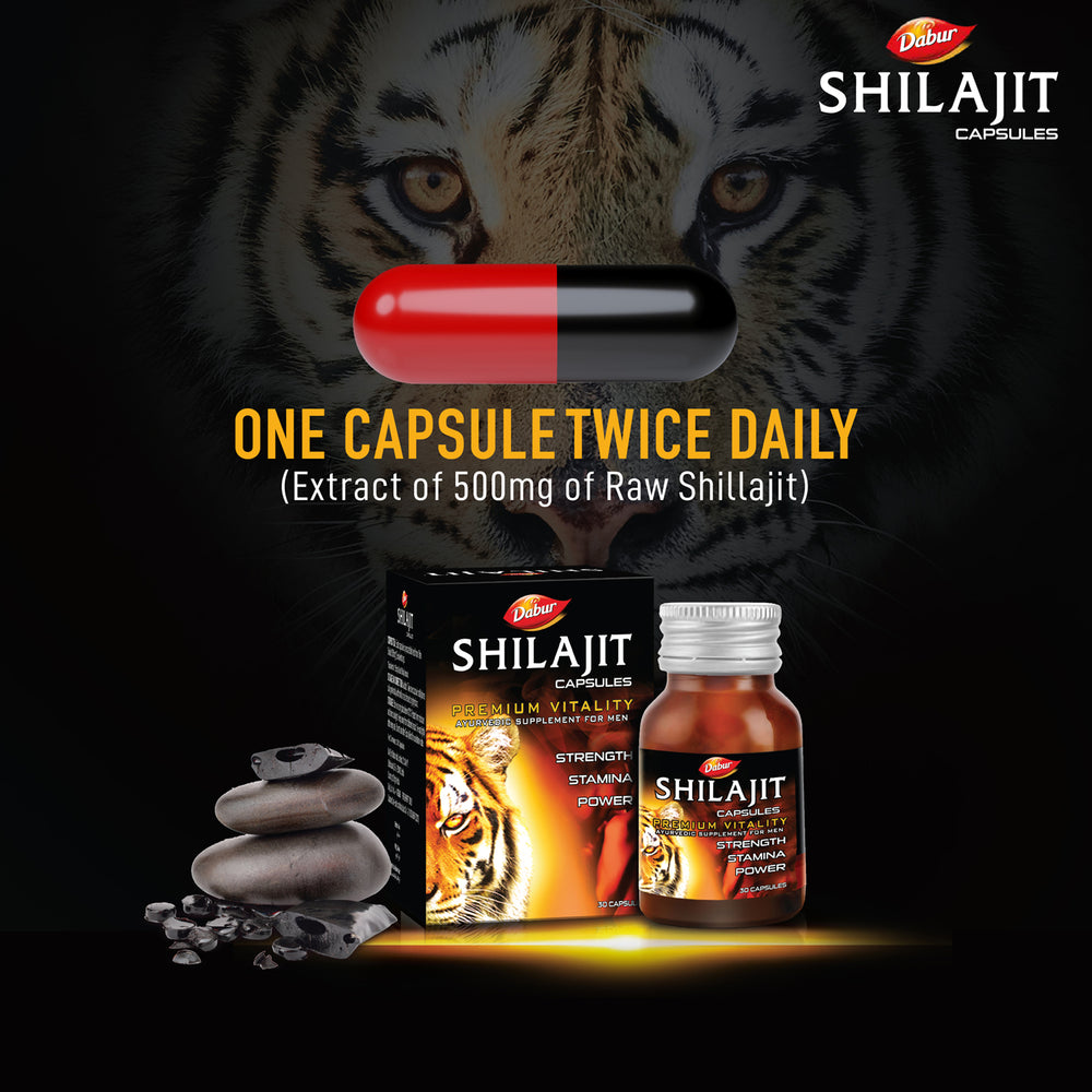 Buy Dabur Shilajit Gold 30 Capsules Online